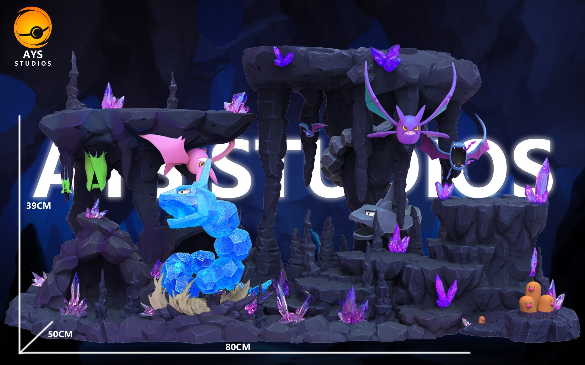 [REMAINING BALANCE] 1/20 Scale World Figure [AYS] - Zubat & Golbat & C ...