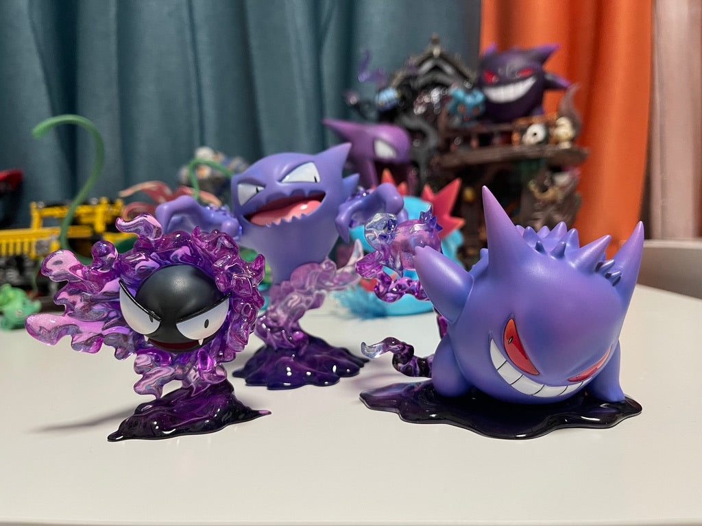 IN STOCK 1 20 Scale World Figure MG Gastly Haunter Gengar POKE GALERIE