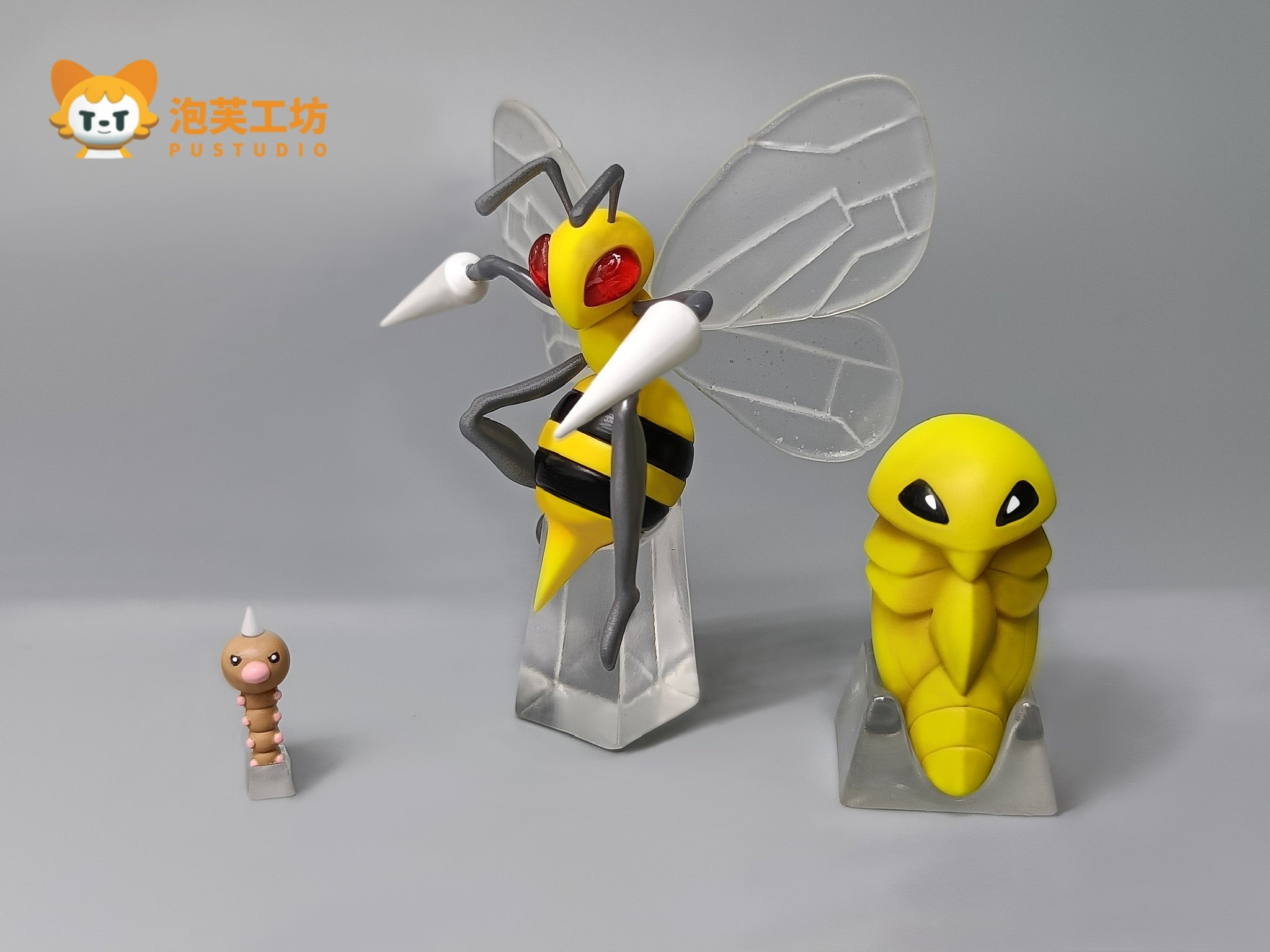 [PREORDER CLOSED] 1/20 Scale World Figure [PU] - Weedle & Kakuna & Bee – POKÉ GALERIE