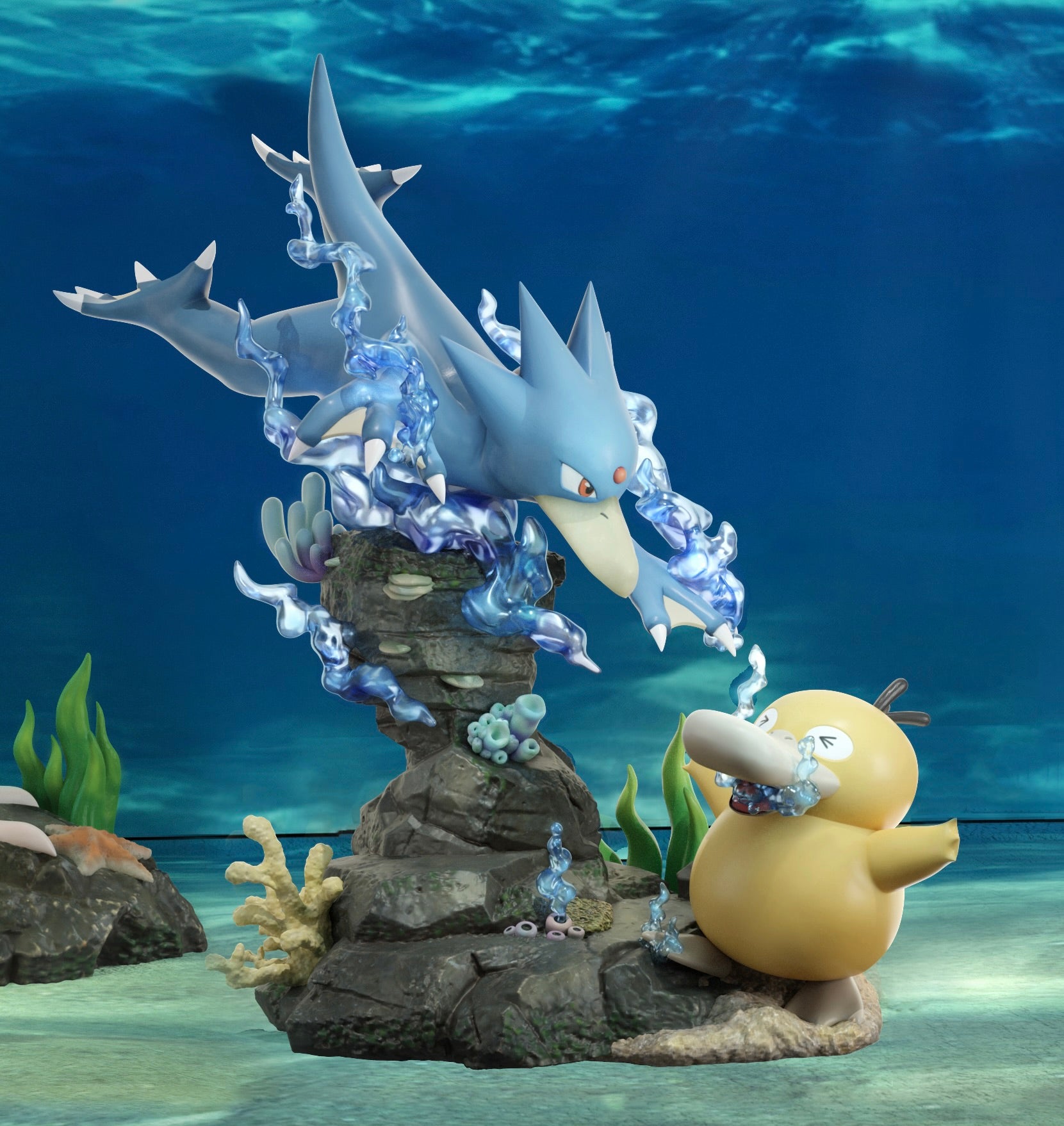 Preorder 120 Scale World Figure Vs Psyduck And Golduck PokÉ Galerie