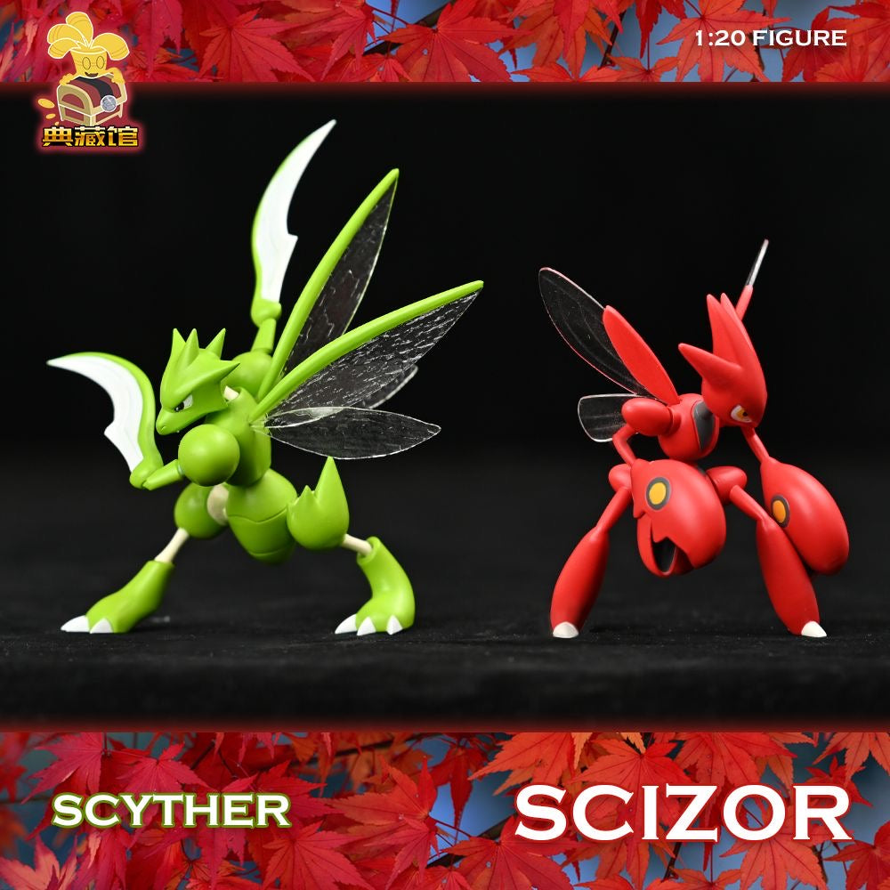 [PREORDER CLOSED] 1/20 Scale World Figure [DCG] - Scyther & Scizor – POKÉ GALERIE
